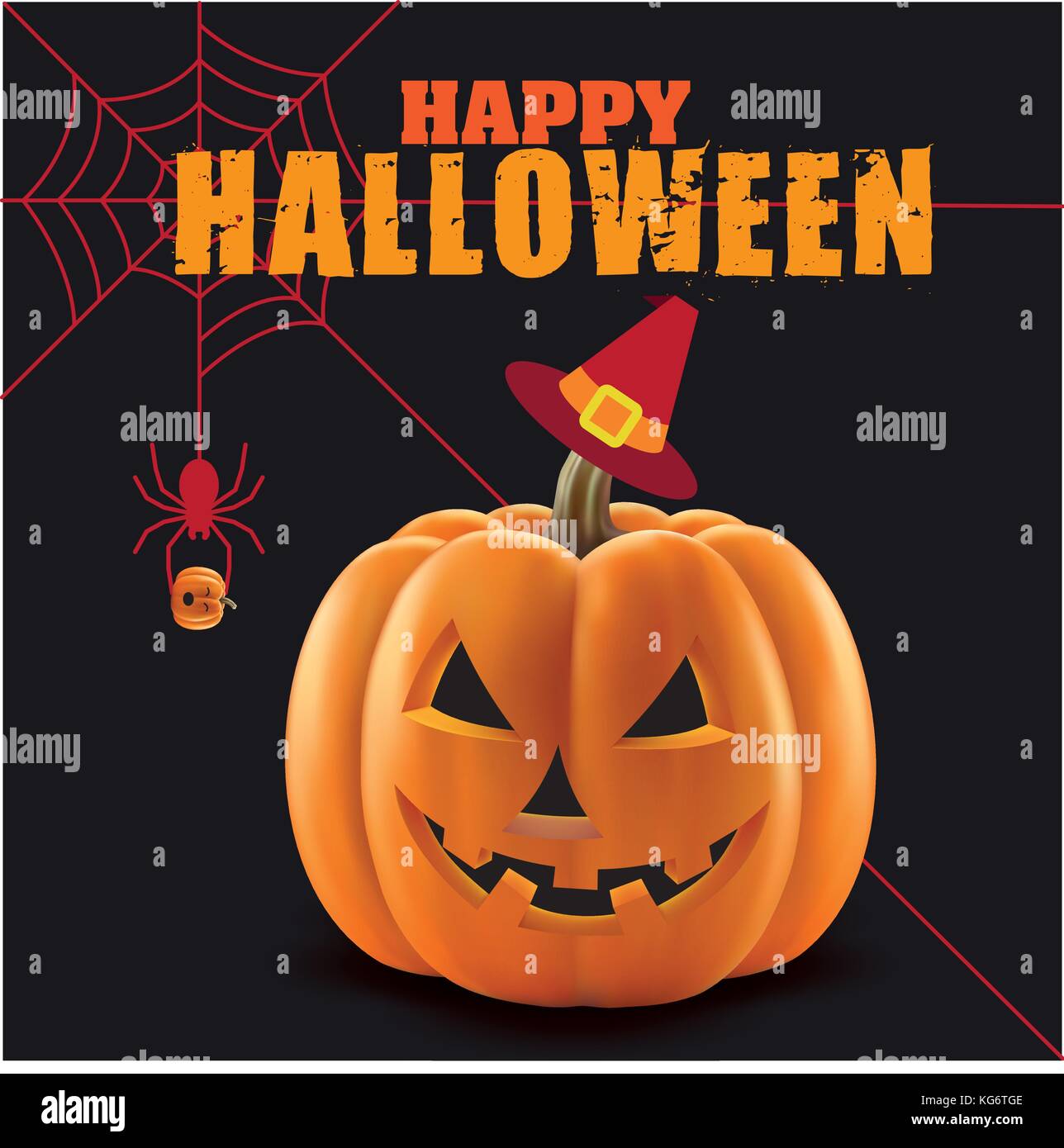 Draw halloween Stock Vector Images - Alamy