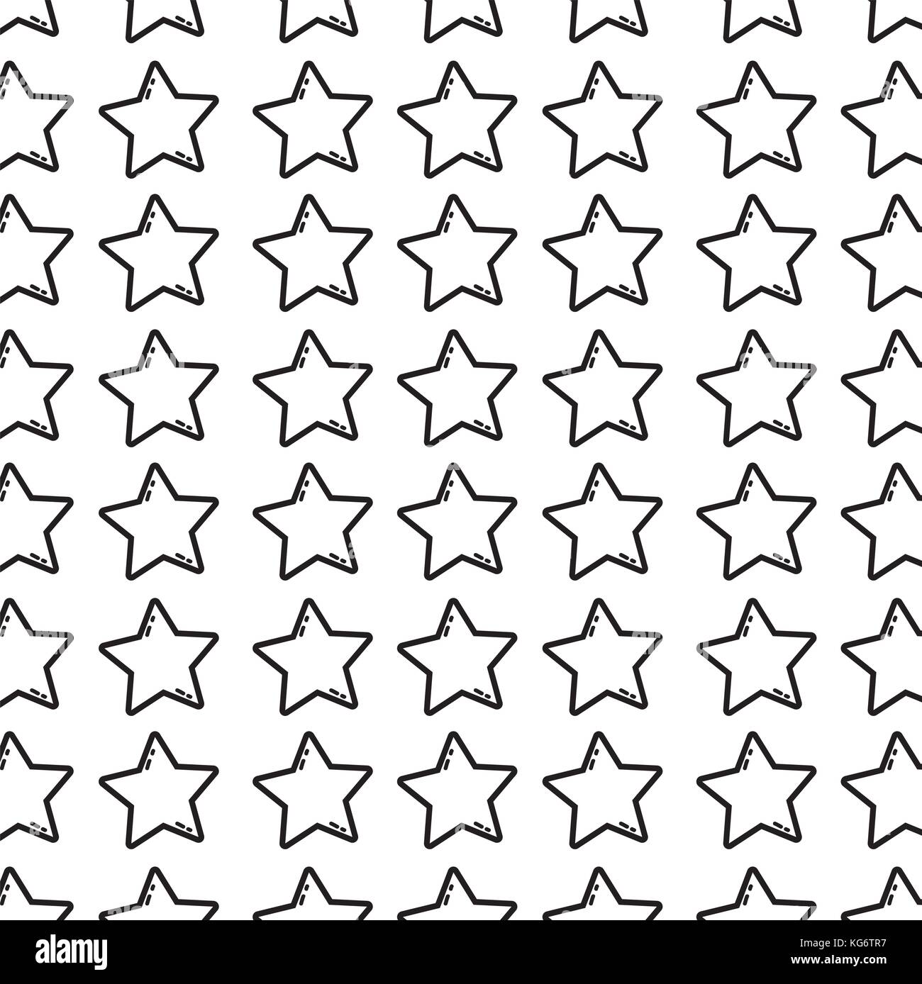 line stars sky decoration background design vector illustration Stock ...