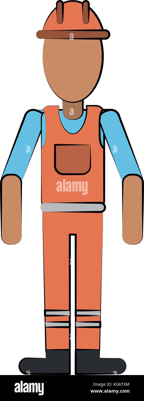 Worker avatar full body Stock Vector Image & Art - Alamy
