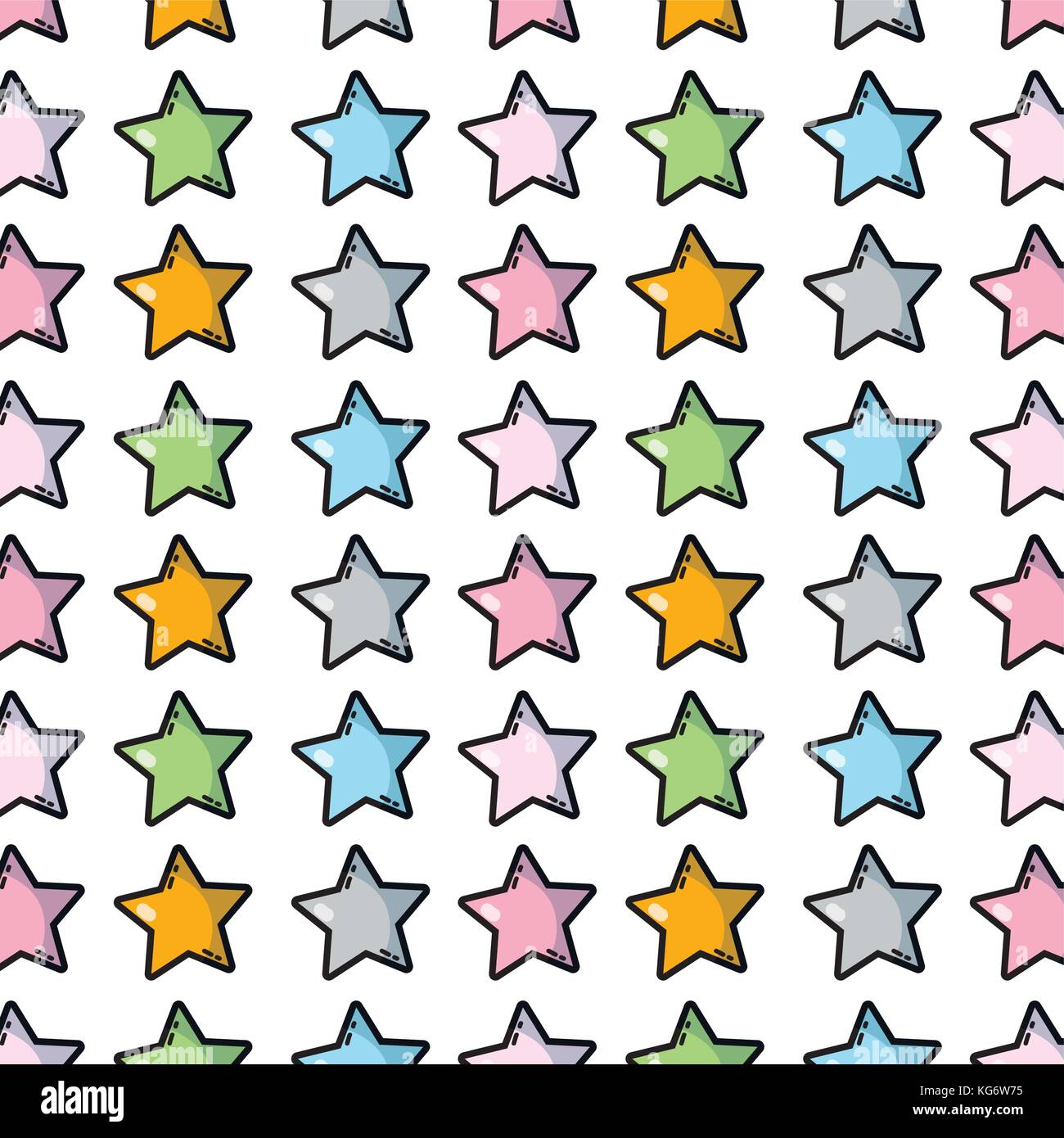 stars sky decoration background design vector illustration Stock Vector ...