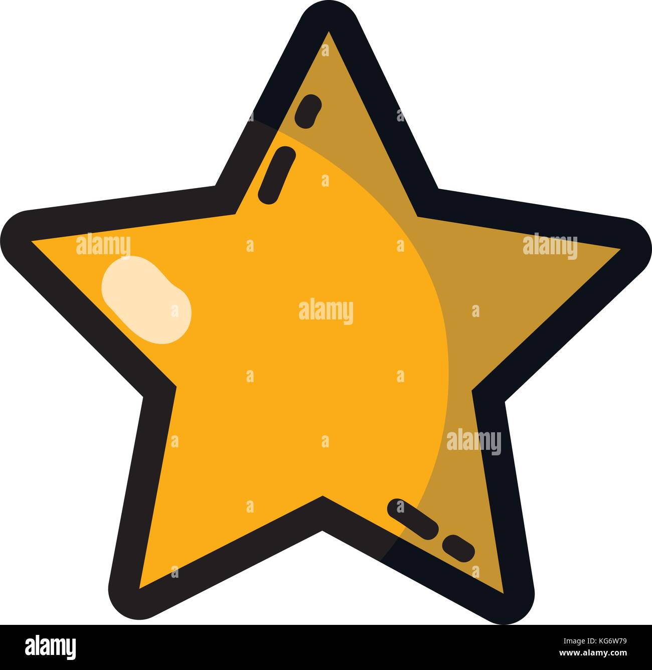 star shining in the sky decoration design vector illustration Stock ...