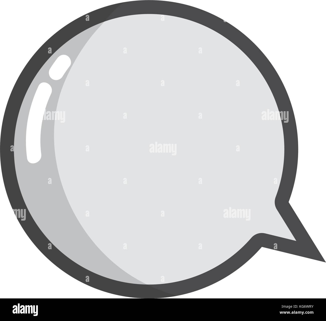 grayscale chat bubbles to notes message information vector illustration ...