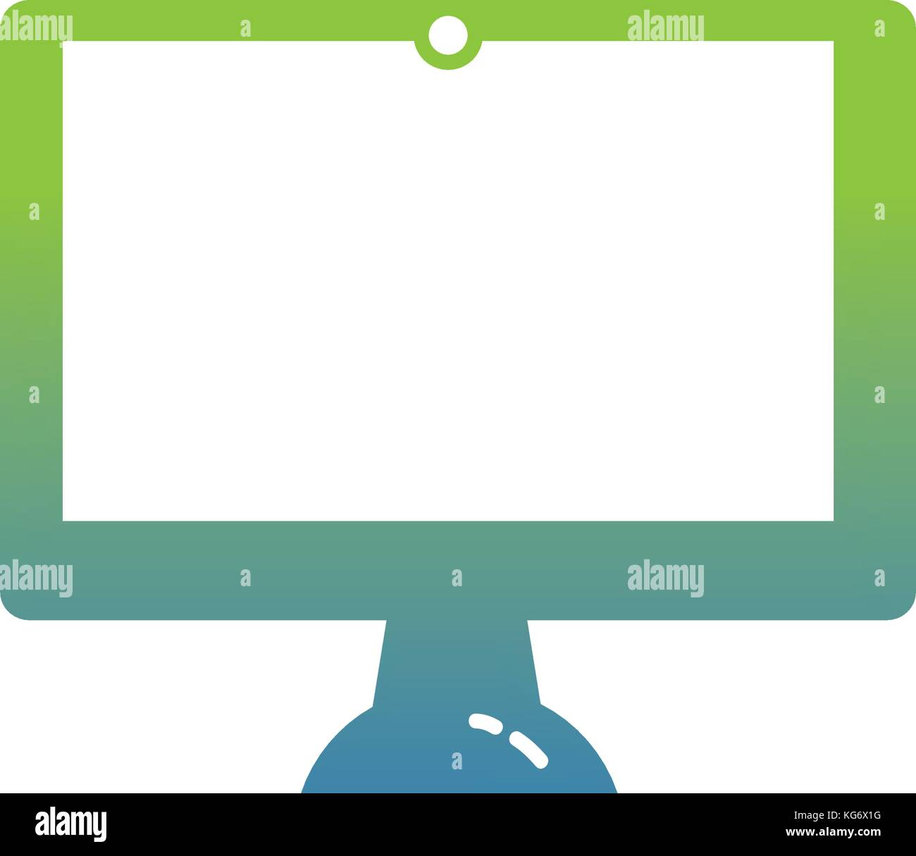 silhouette screen electronic equipment technology object vector ...