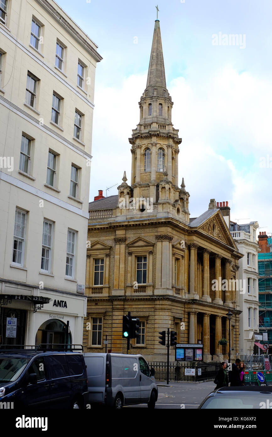 The hinde street methodist church hi-res stock photography and images ...