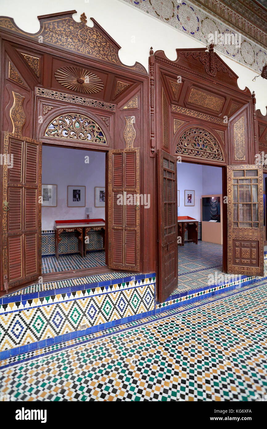 Marrakech museum hi-res stock photography and images - Alamy
