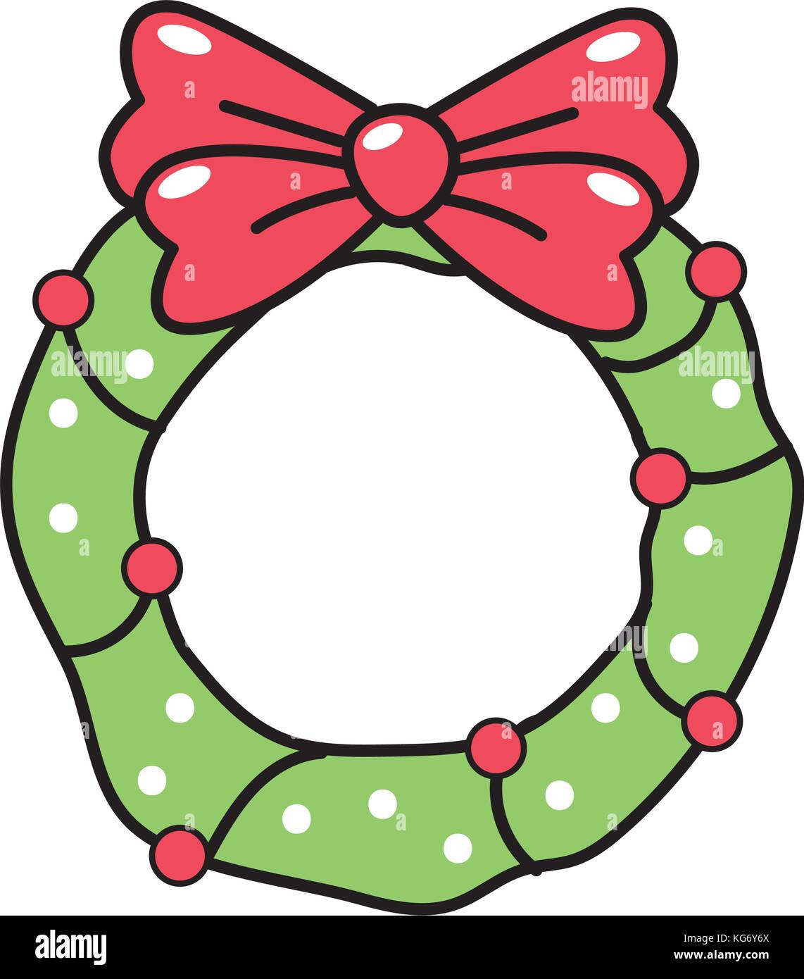 Crown icon of Merry christmas and season theme Isolated design Vector ...