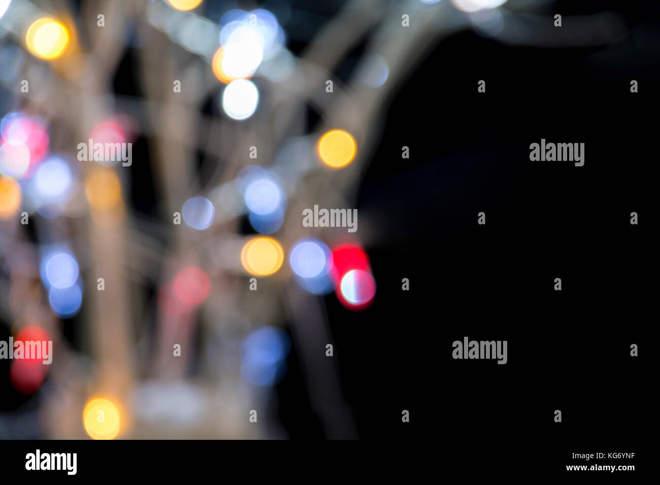 Multicolor christmas lights hi-res stock photography and images - Alamy