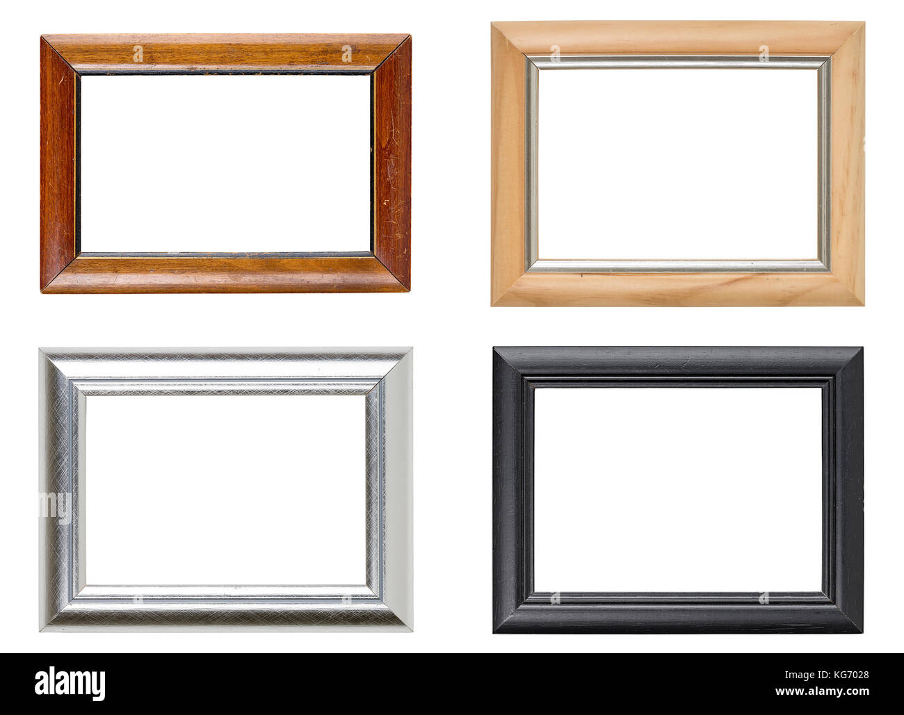 collection of four picture frames Stock Photo - Alamy