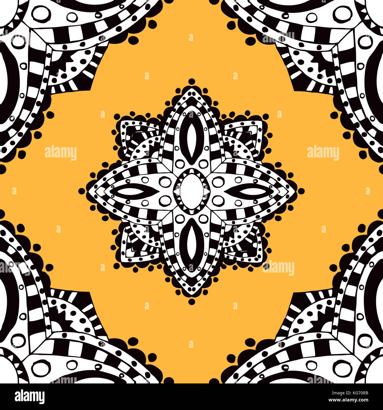 Geometric seamless pattern. Design for dutch tile, background, textile ...