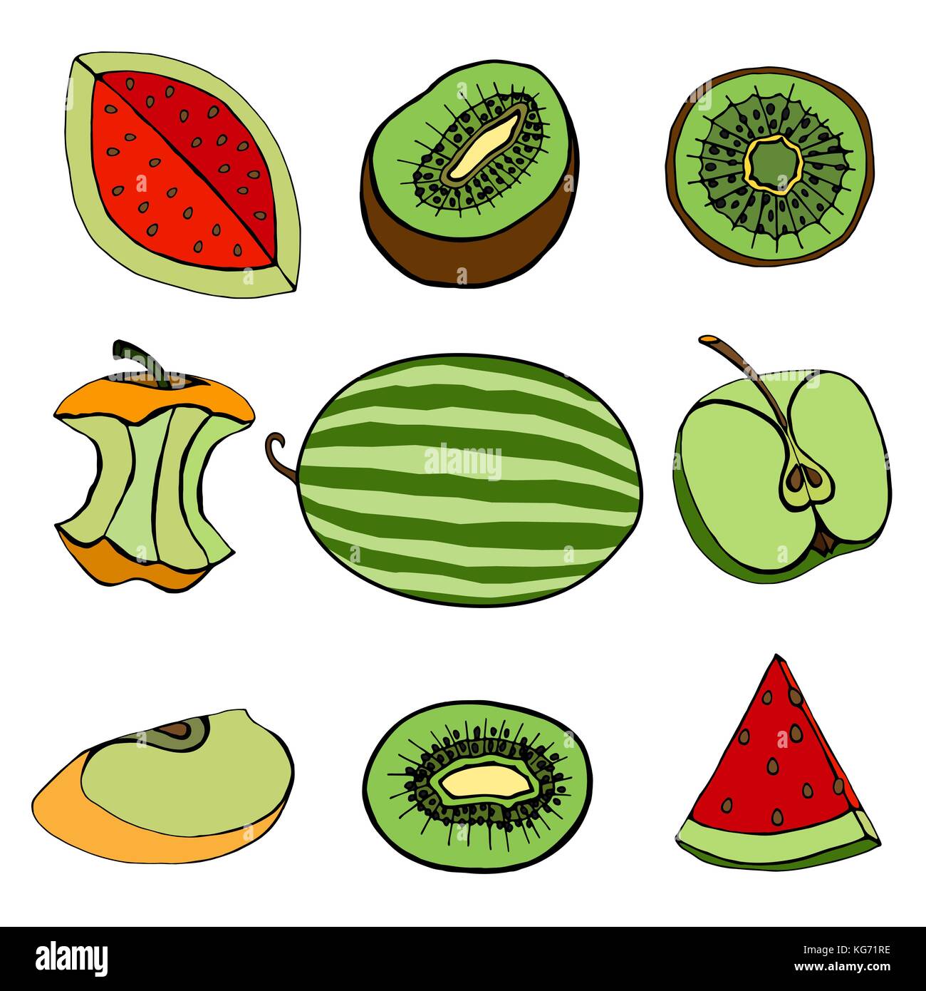 Hand cutted Stock Vector Images - Alamy