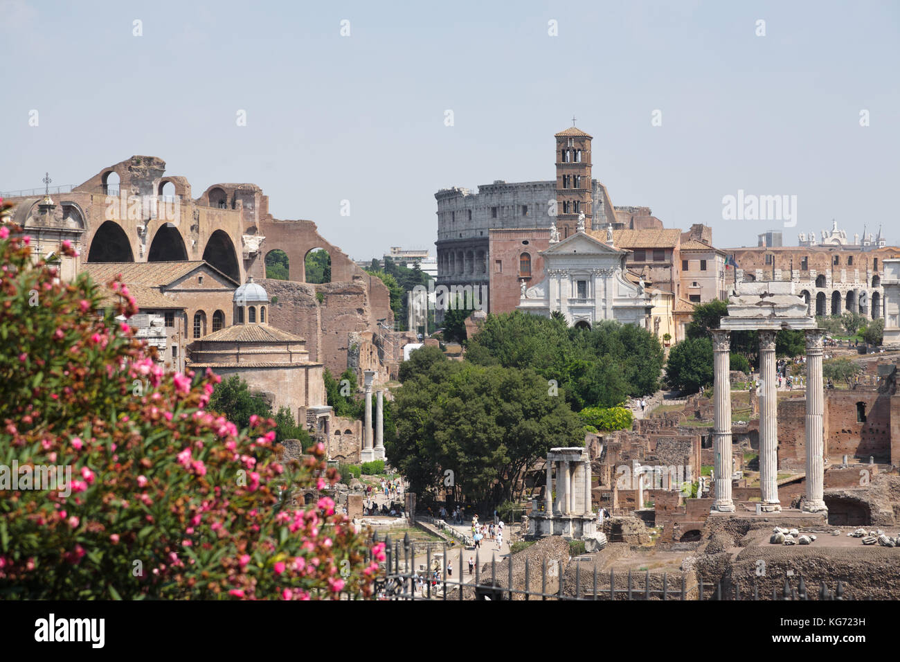 Roman Forum (Latin: Forum Romanum, Italian: Foro Romano), Rome, Italy ...