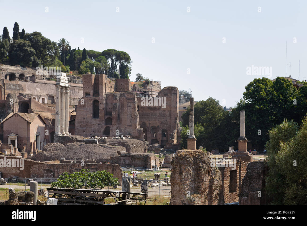 Roman Forum (Latin: Forum Romanum, Italian: Foro Romano), Rome, Italy ...