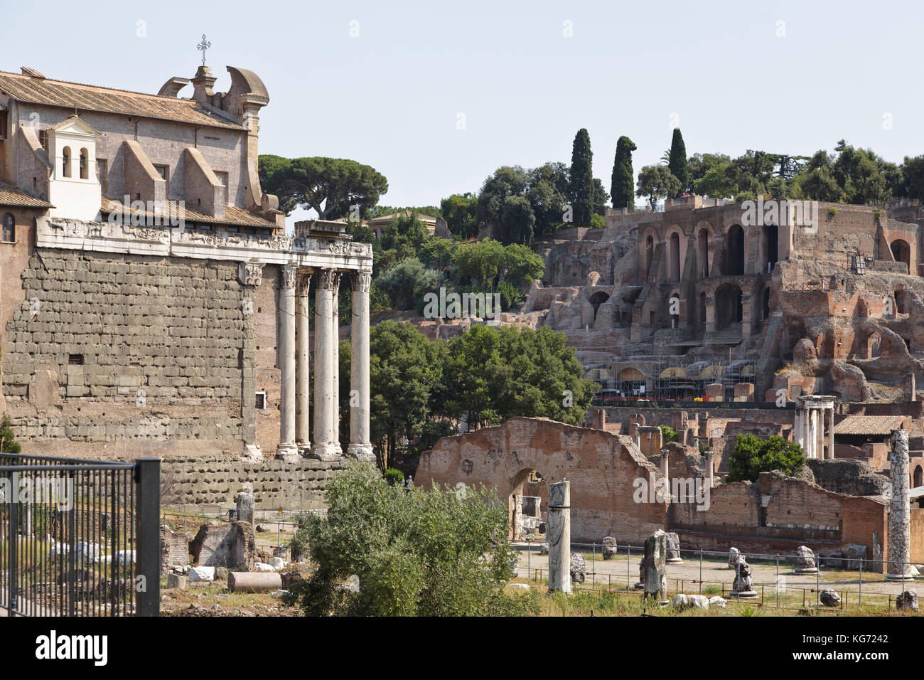 Roman Forum (Latin: Forum Romanum, Italian: Foro Romano), Rome, Italy ...