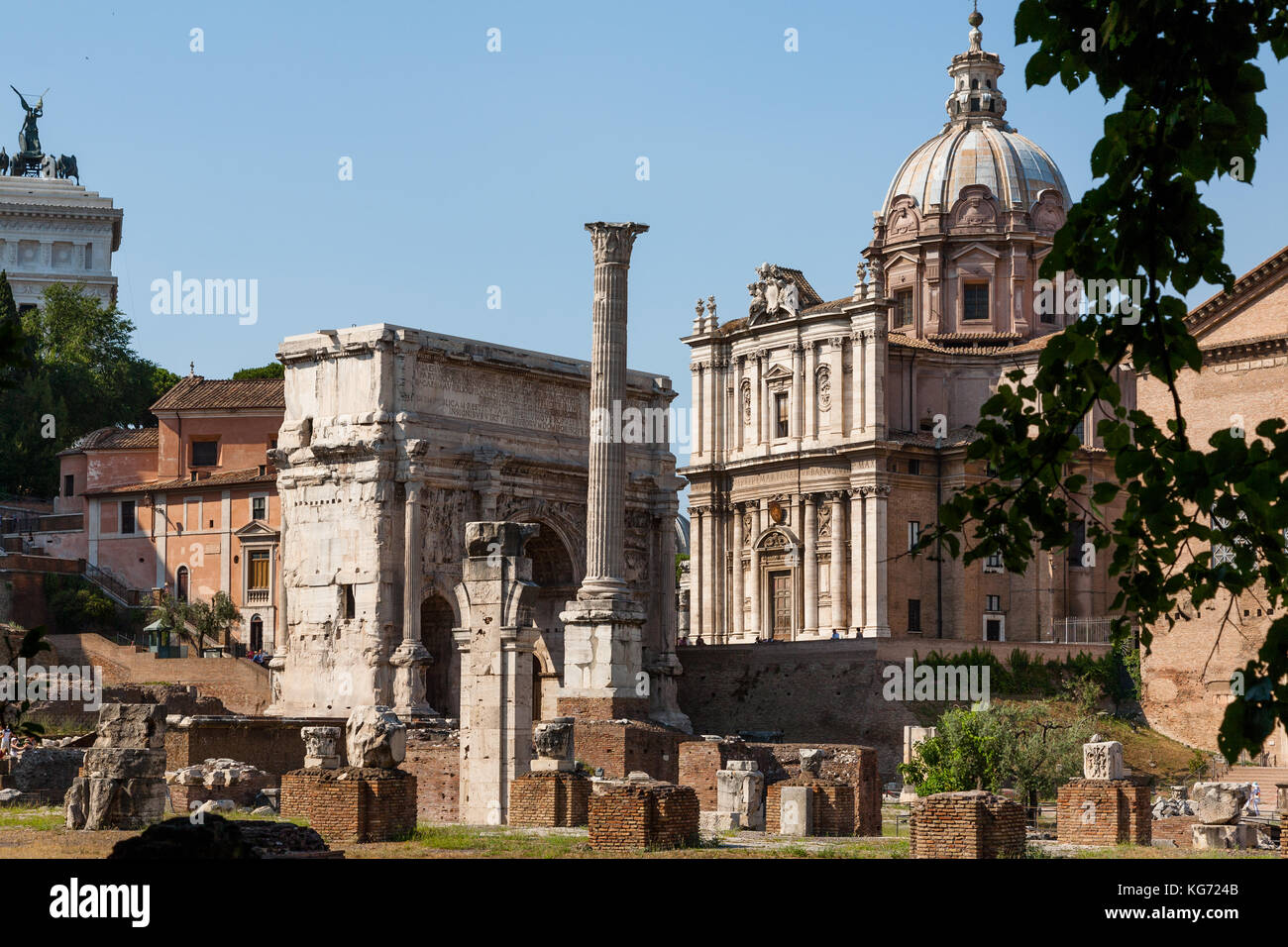 Roman Forum (Latin: Forum Romanum, Italian: Foro Romano), Rome, Italy ...
