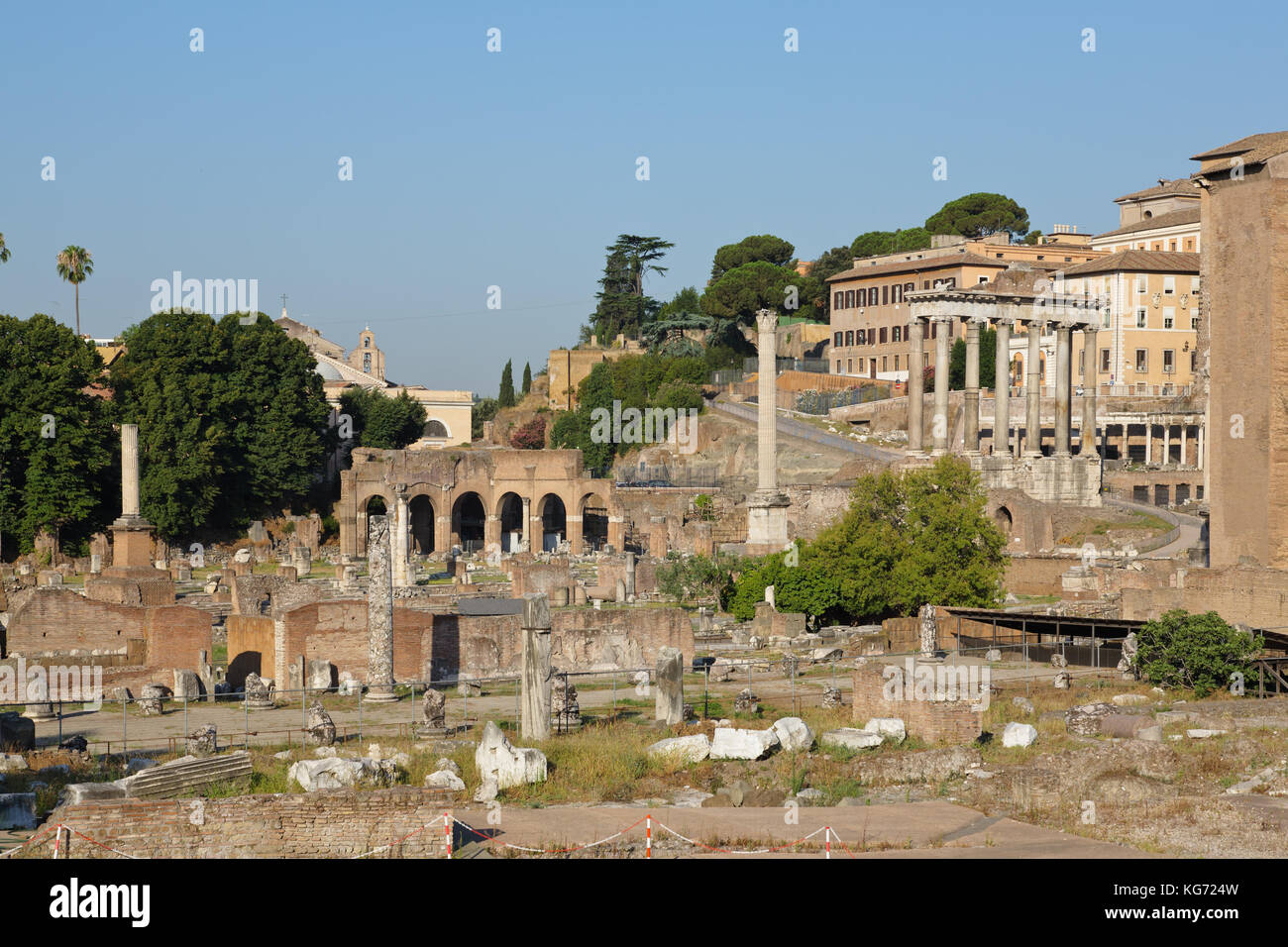 Roman Forum (Latin: Forum Romanum, Italian: Foro Romano), Rome, Italy ...