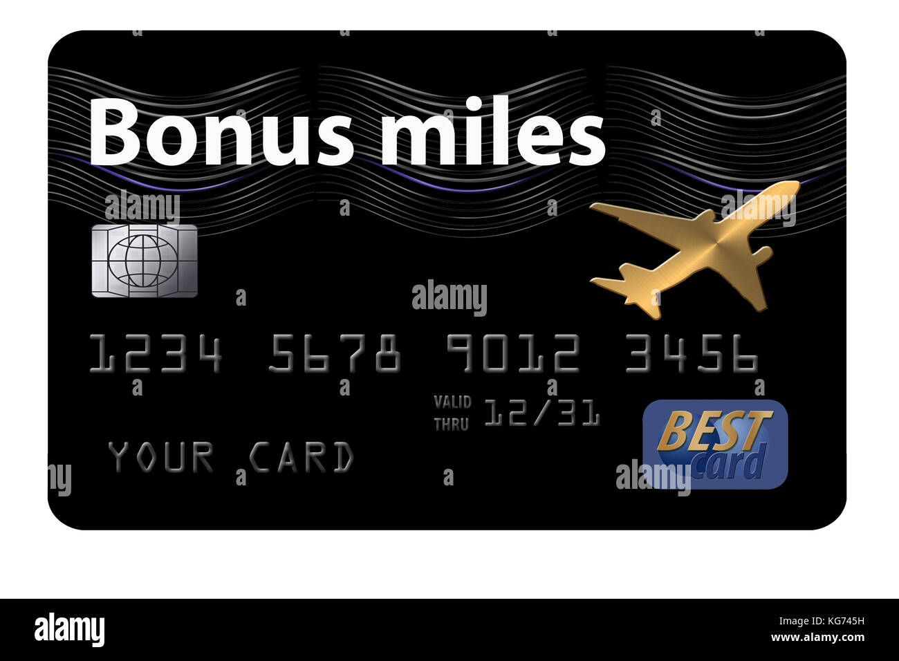 Air miles and rewards credit card Stock Photo - Alamy