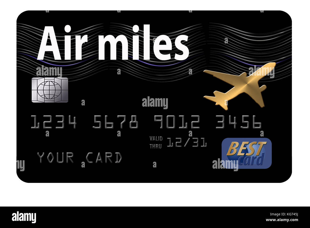 Air miles and rewards credit card Stock Photo - Alamy