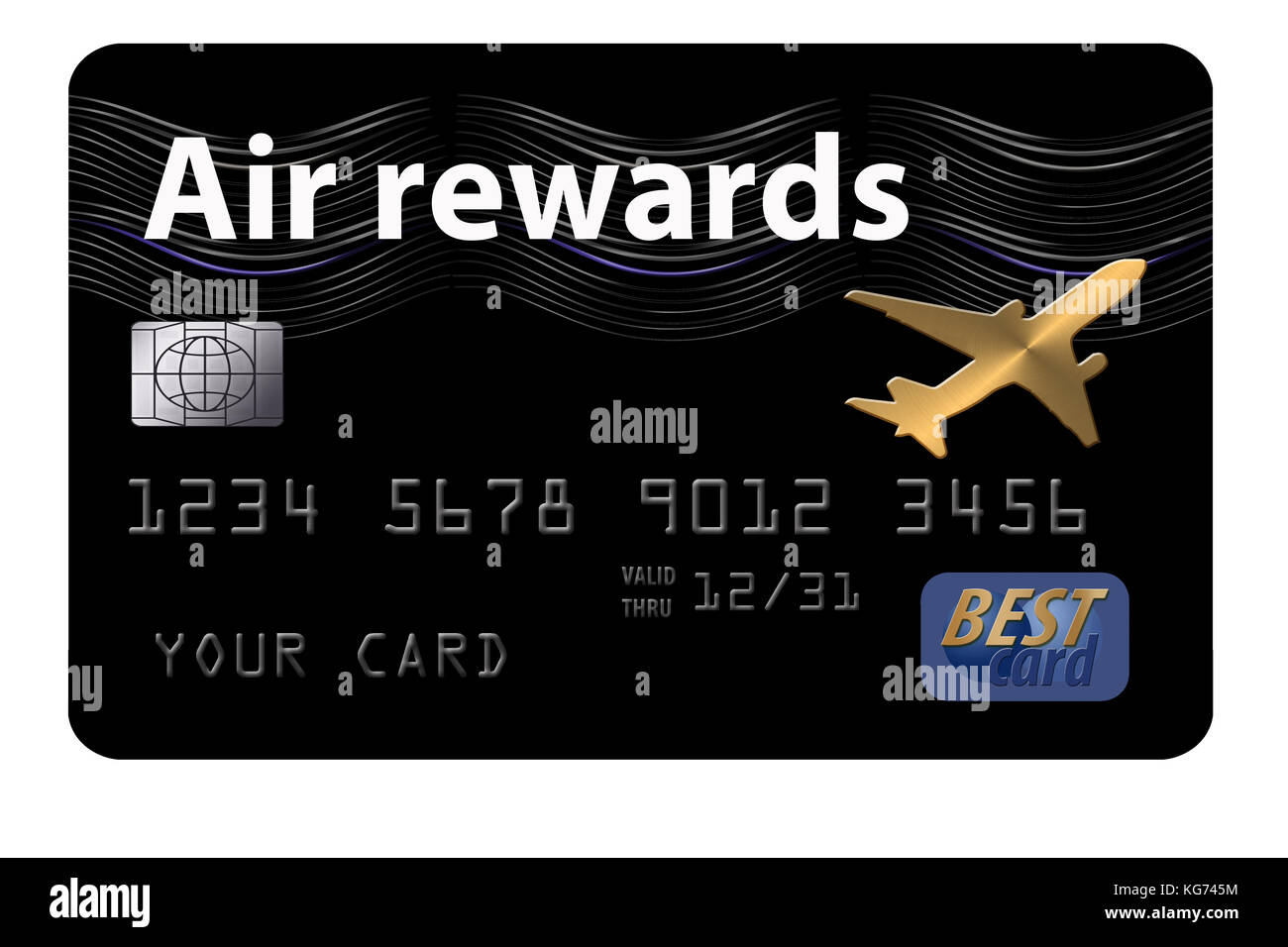 Air miles and rewards credit card Stock Photo - Alamy