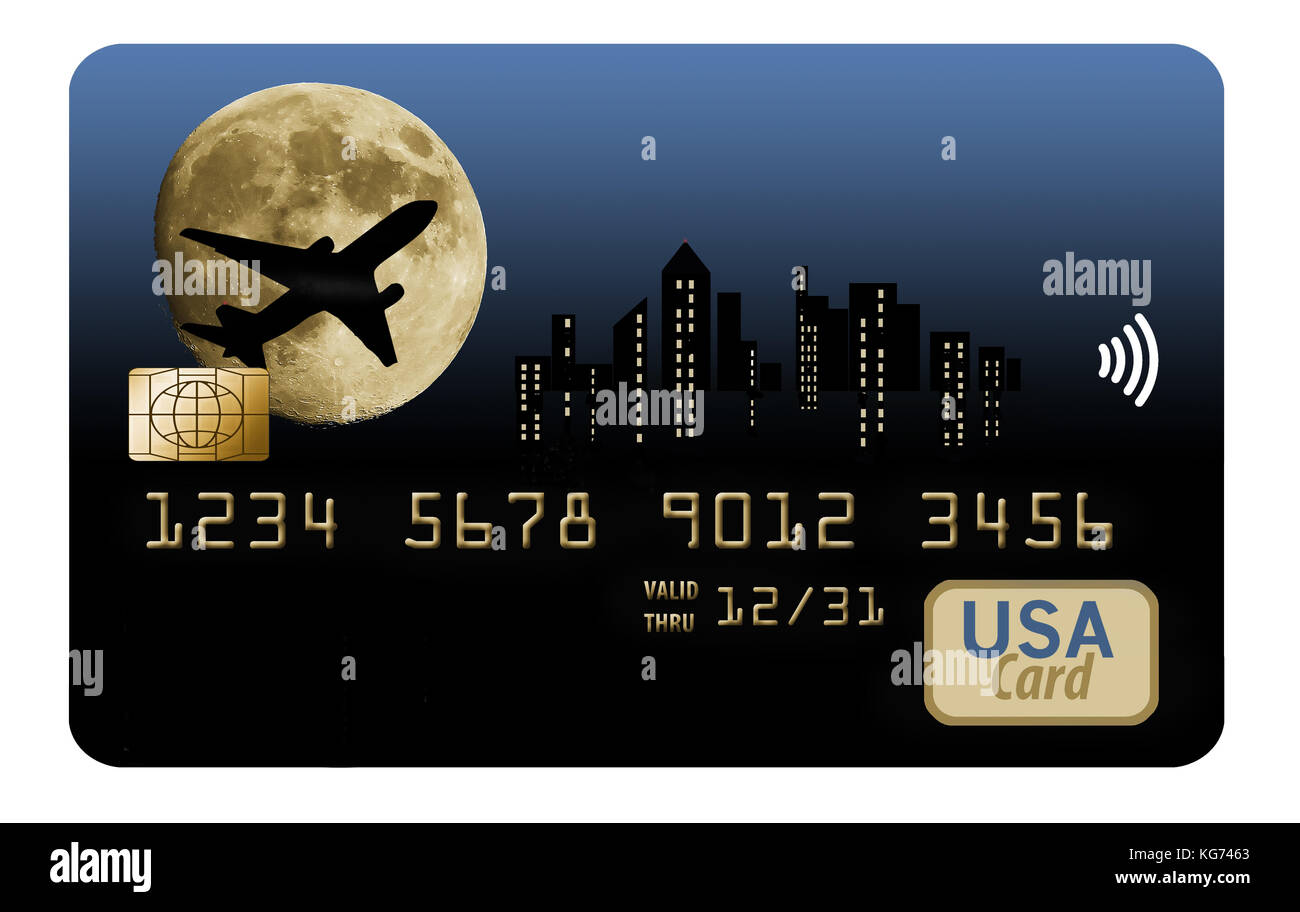 Air miles and rewards credit card Stock Photo - Alamy