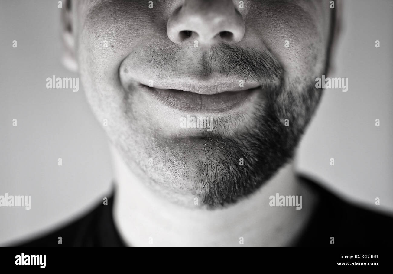 handsome and attractive person indoor in the summer morning Stock Photo ...