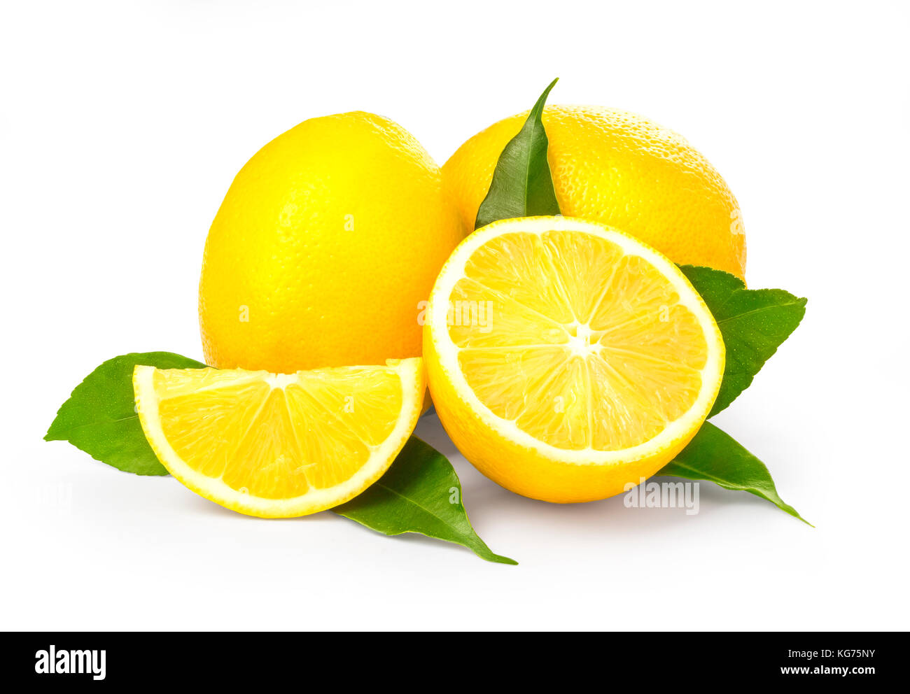 lemon isolated on white background with clipping path Stock Photo - Alamy