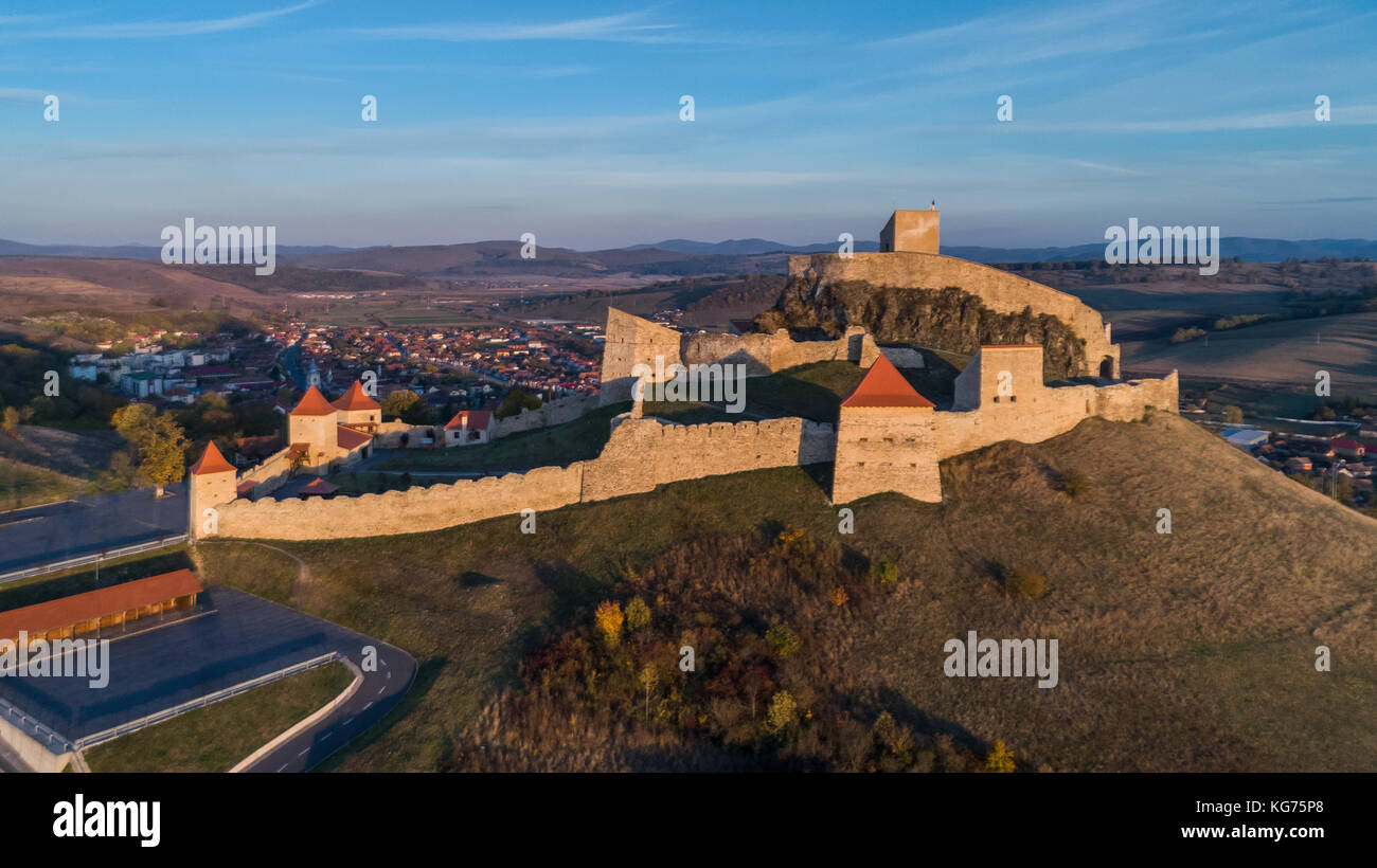Medieval Rupea citadel first attested in 1324 is one of the oldest ...