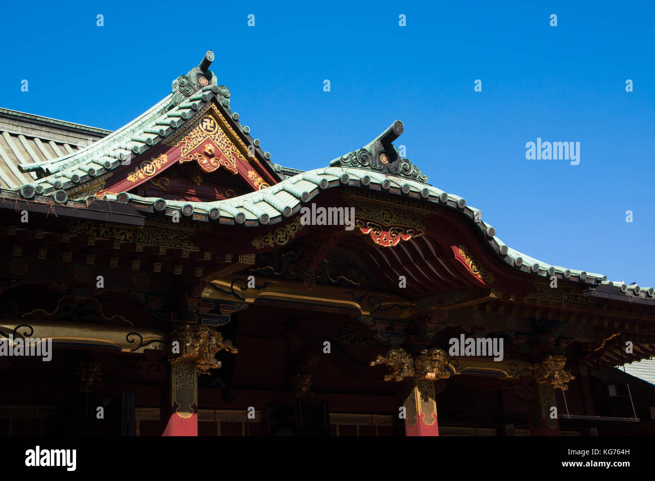 Shrine in Tokyo, Japan Stock Photo - Alamy