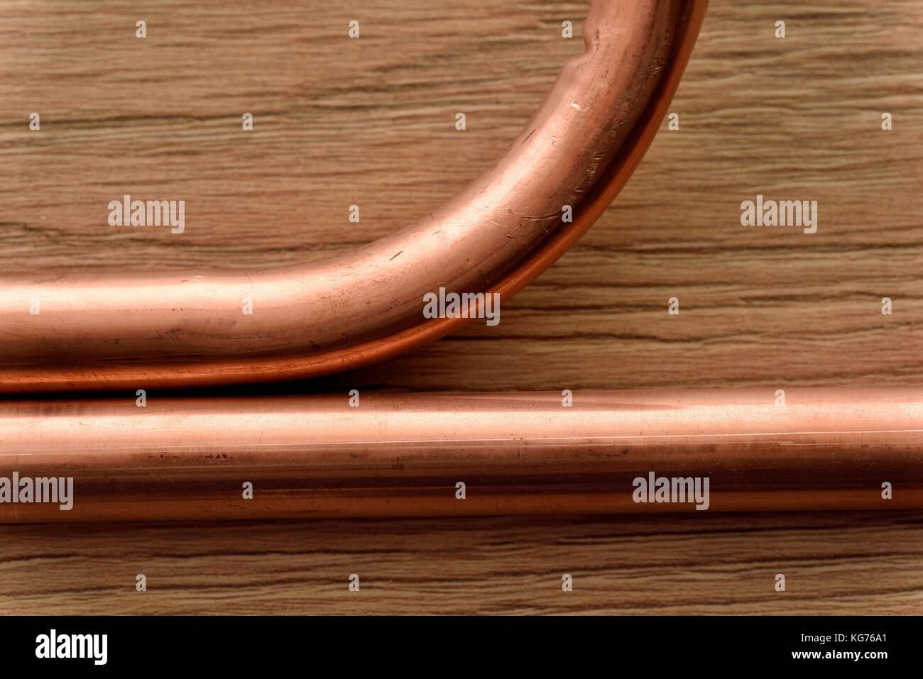 Copper pipes hi-res stock photography and images - Alamy