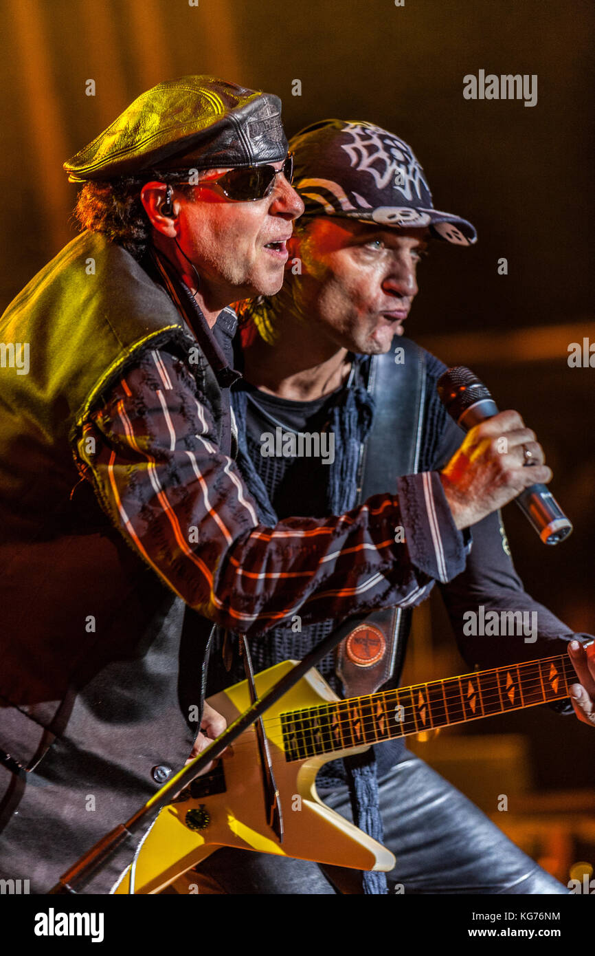 German Rock Band The Scorpions Live Stock Photo - Alamy