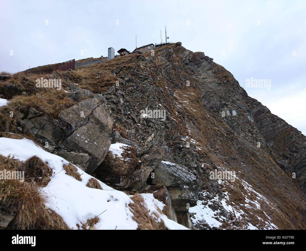 Summit of mount Niesen Stock Photo - Alamy