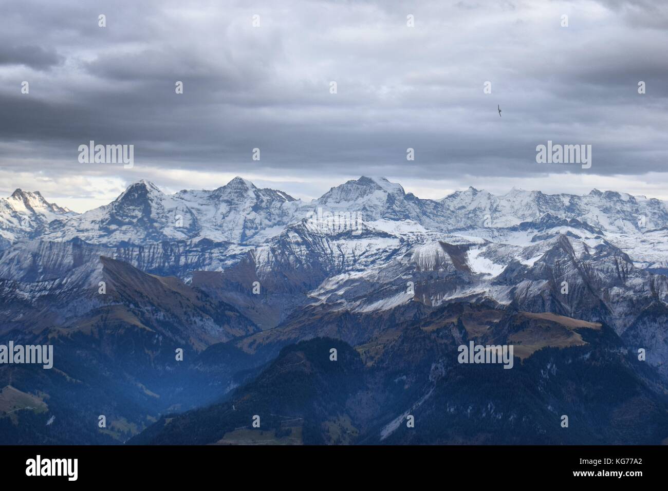 Drone swiss alps hi-res stock photography and images - Alamy