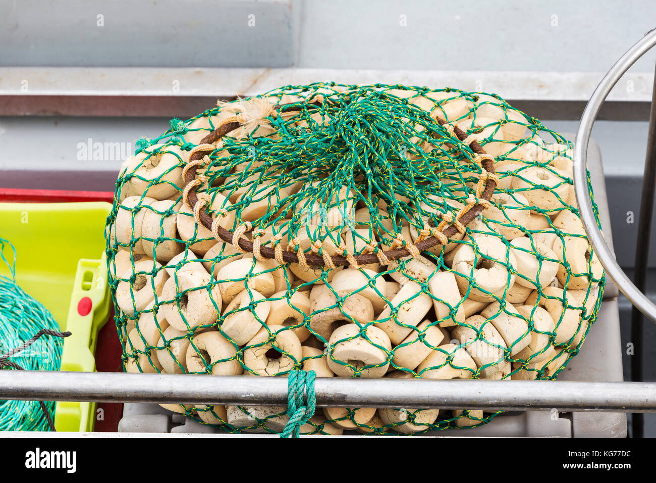 Large commercial fishing boat with nets hi-res stock photography and ...