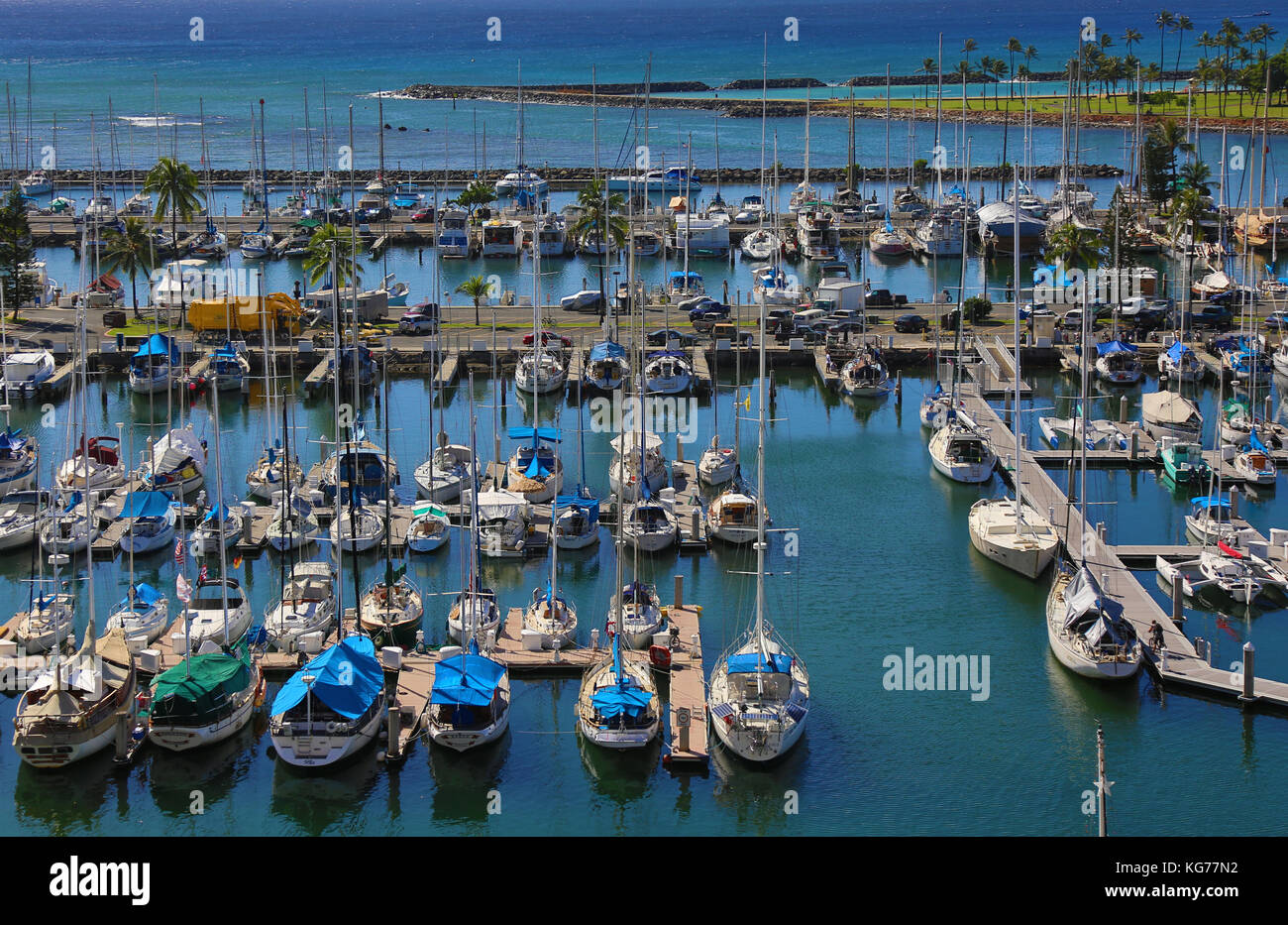 The Sea Harbour Stock Photo - Alamy