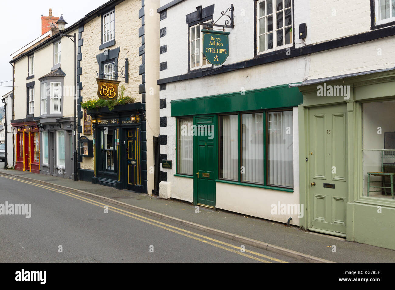 Llangollen street hi-res stock photography and images - Alamy