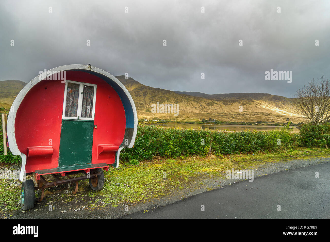 Gypsy caravan for camping or glamping , set in a scenic rural irish ...