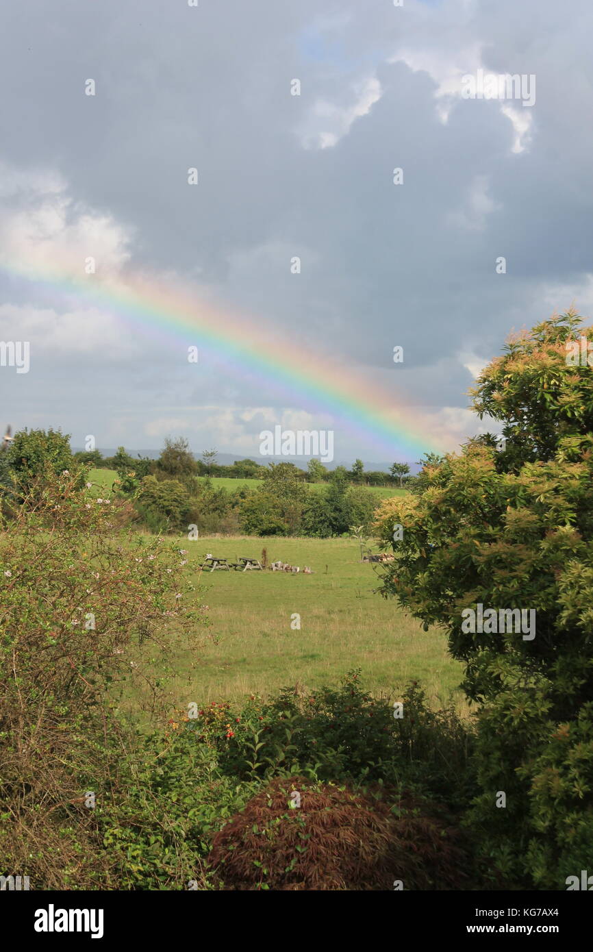 Loch Lomond, Scotland, view across Loch Lomond lake where highlands ...