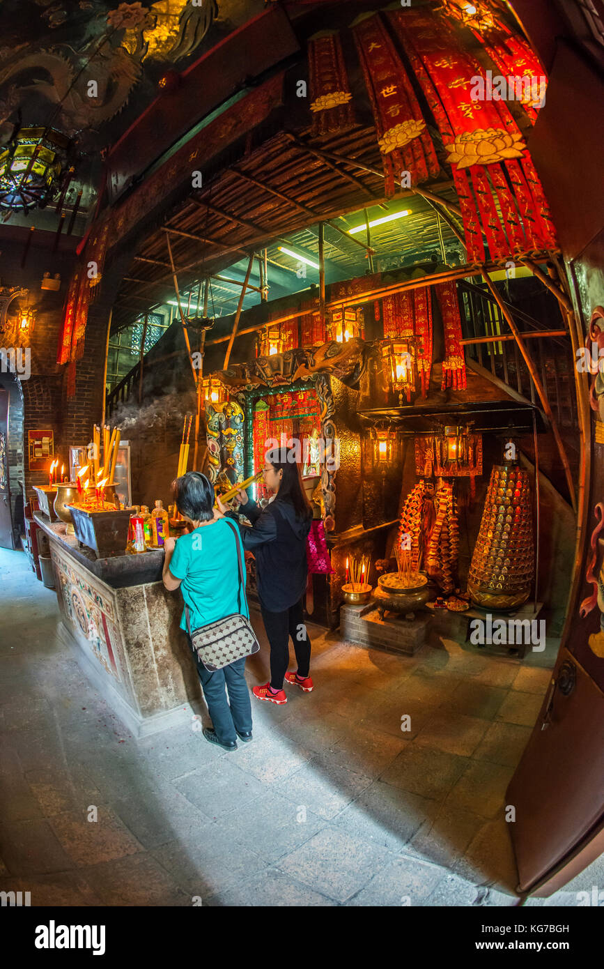 Lin Fa Kung Temple, Tai Hang, Hong Kong Stock Photo - Alamy