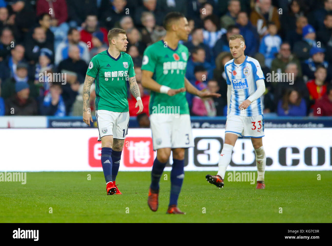 West Bromwich Albion's James McClean after the final whistle of the ...