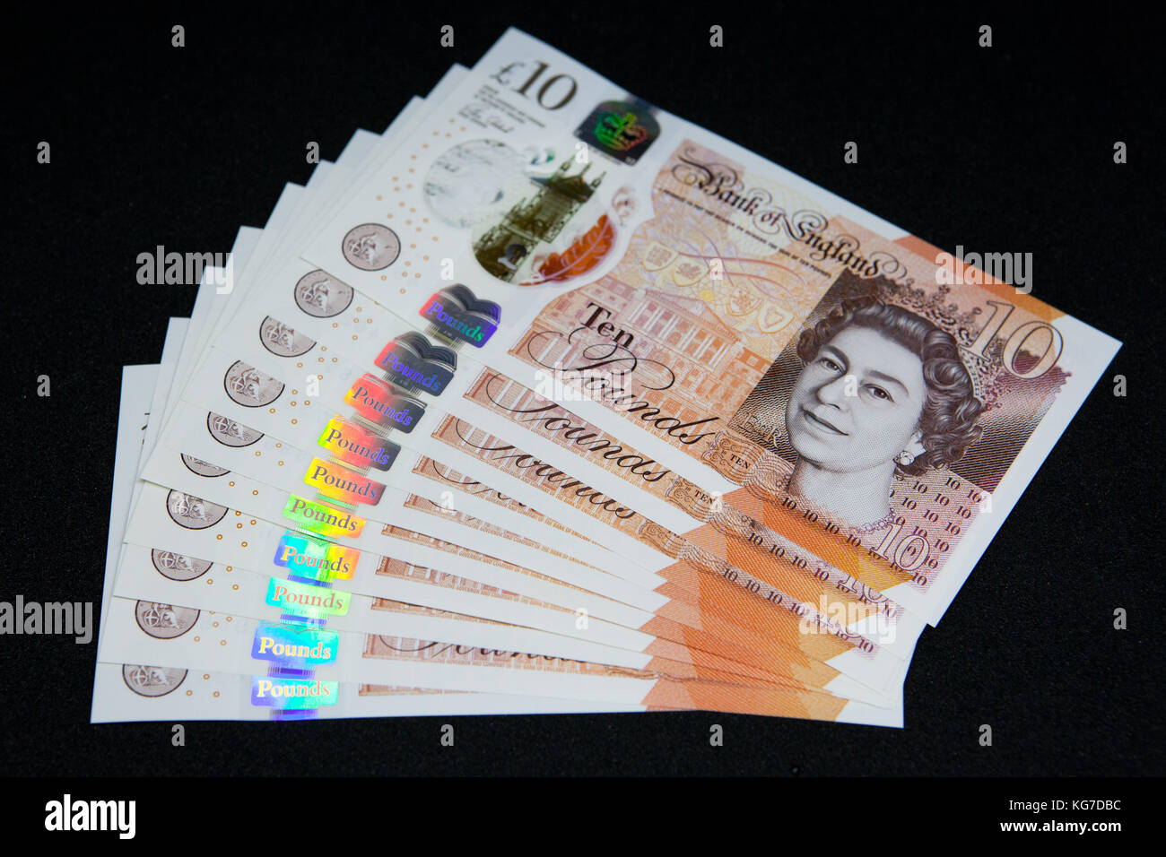 New £10 Notes Stock Photo - Alamy