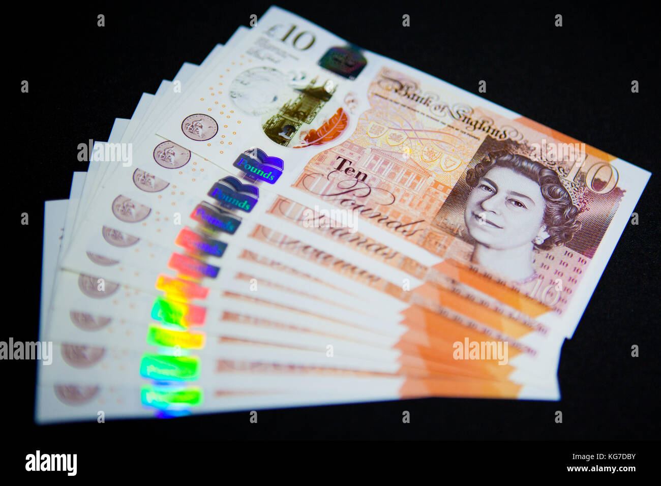 New 10 pound uk note hi-res stock photography and images - Alamy