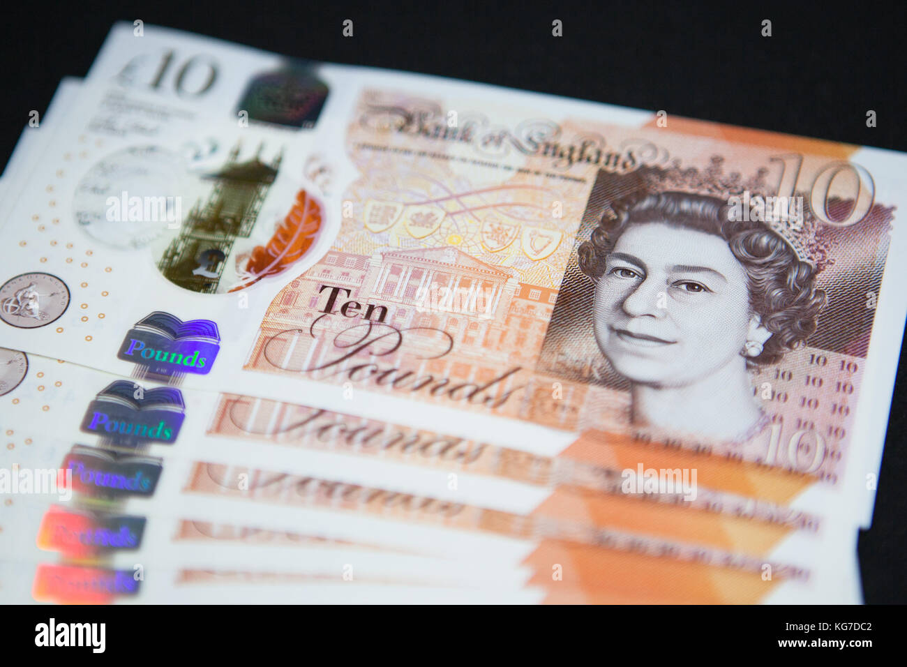 New £10 Notes Stock Photo - Alamy