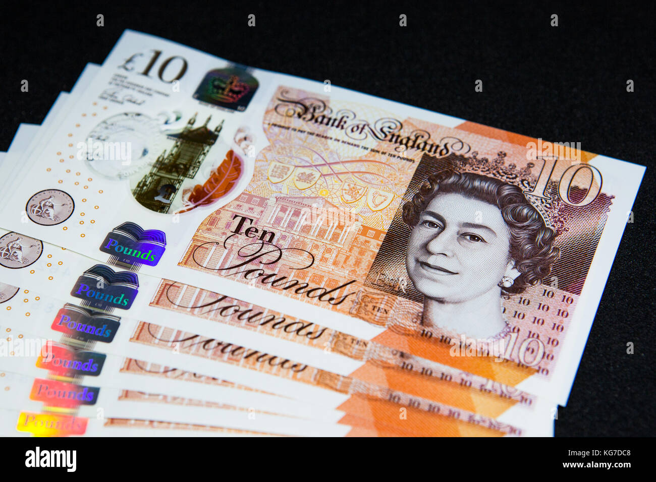 New £10 Notes Stock Photo - Alamy