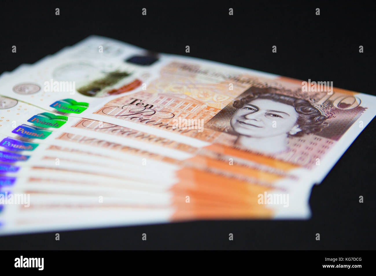 New £10 Notes Stock Photo - Alamy