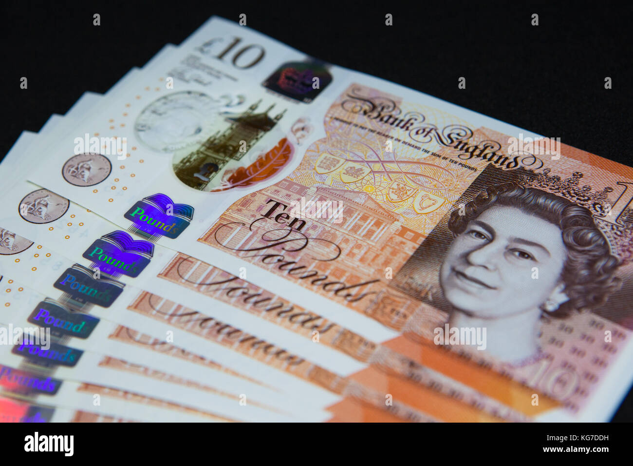 New £10 Notes Stock Photo - Alamy