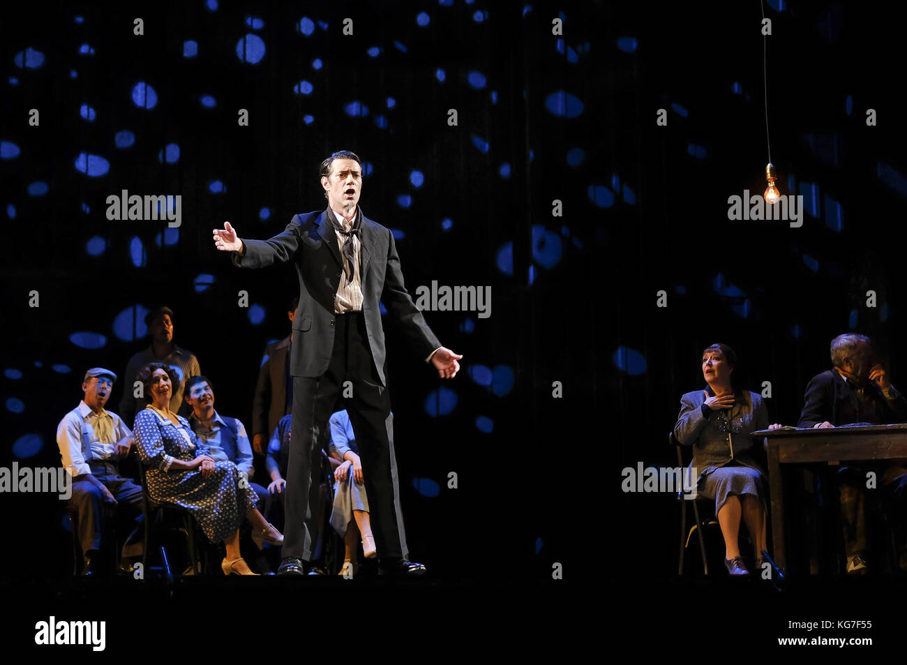 'Le Chanteur de Mexico' opera at the Teatro de la Zarzuela Featuring ...