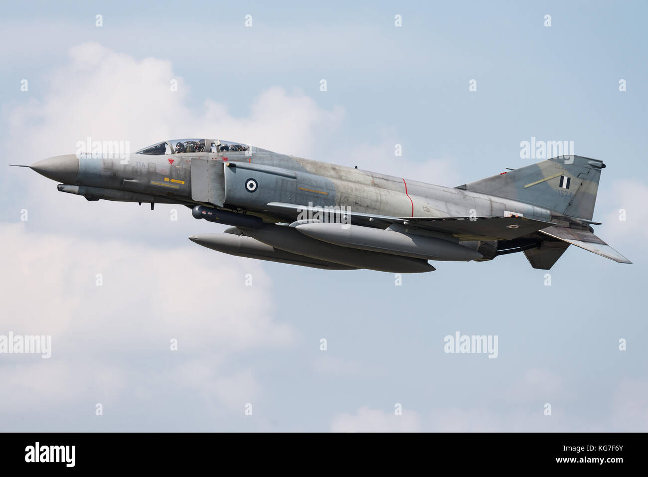 The Mcdonnell Douglas F 4 Phantom Ii Fighter Jet Of The Hellenic Air