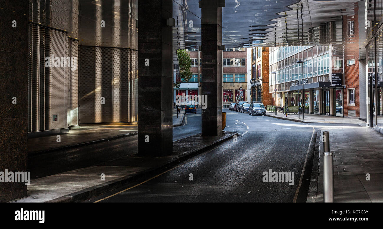 Stephen Street underpass, Central London, W1, England, UK Stock Photo ...