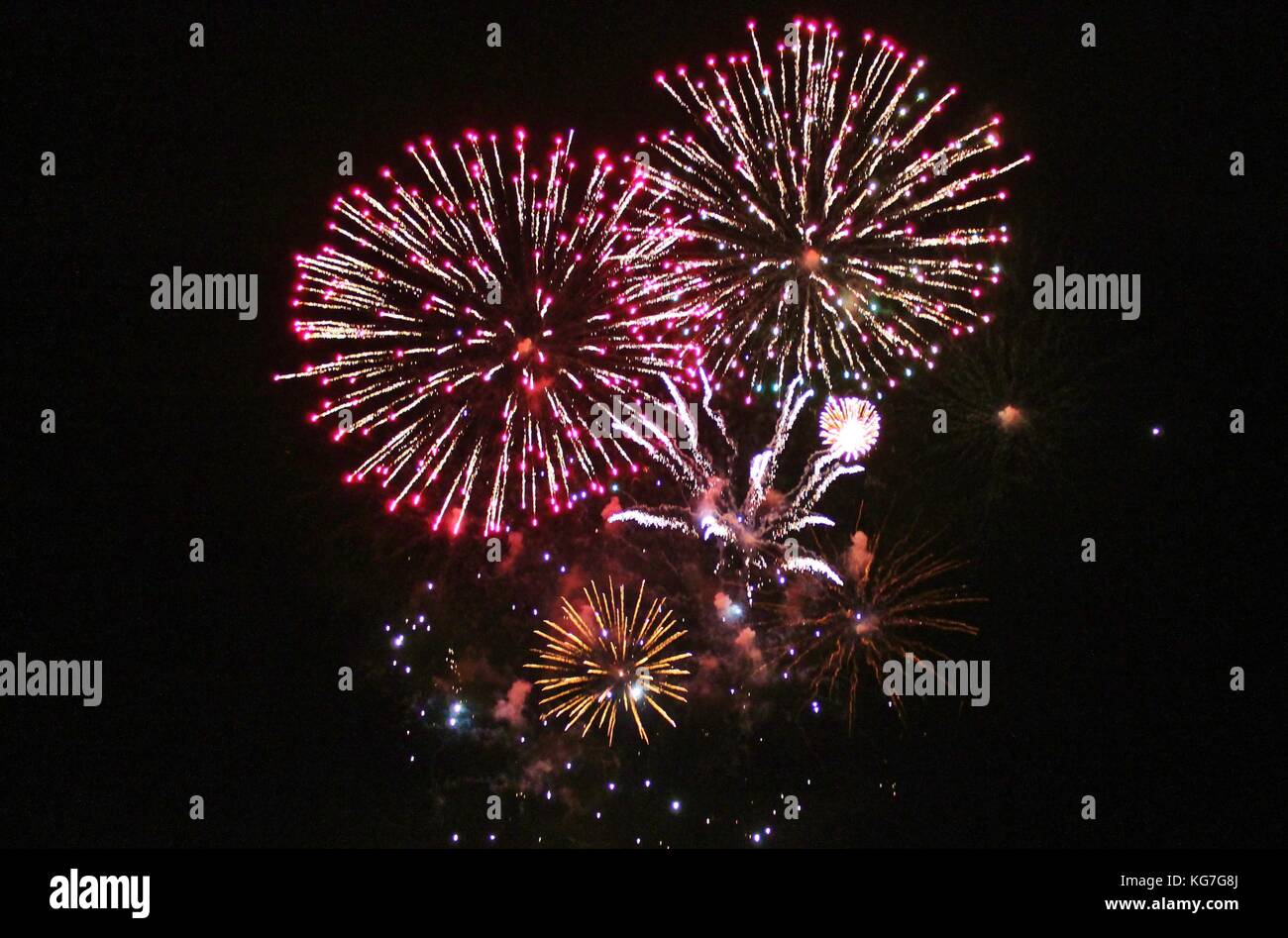 Firework Fireworks Display event background stock, photo, photograph ...