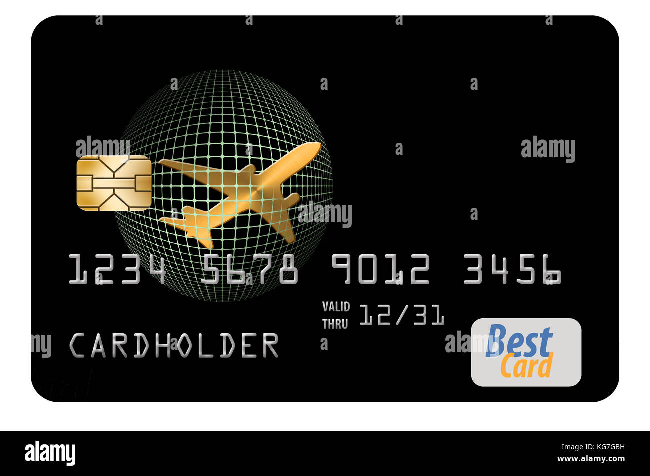 Air miles and rewards credit card Stock Photo - Alamy