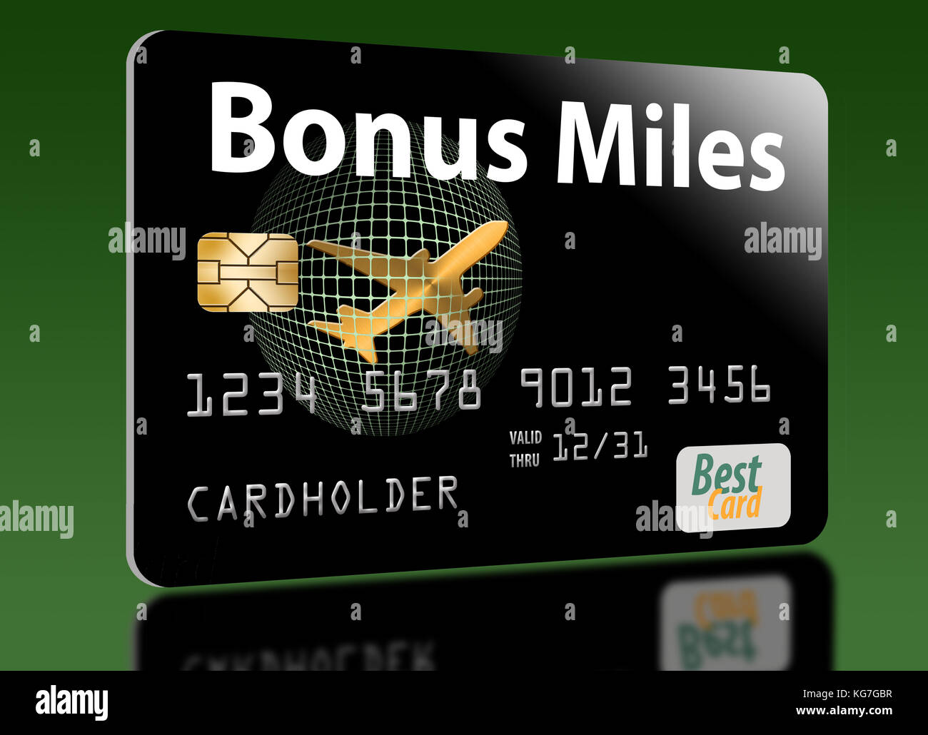 Air miles and rewards credit card Stock Photo - Alamy